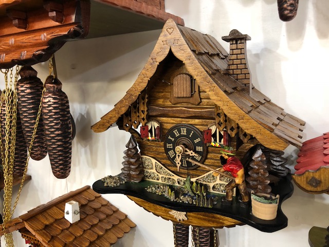 Black Forest Fisherman Cuckoo Clock